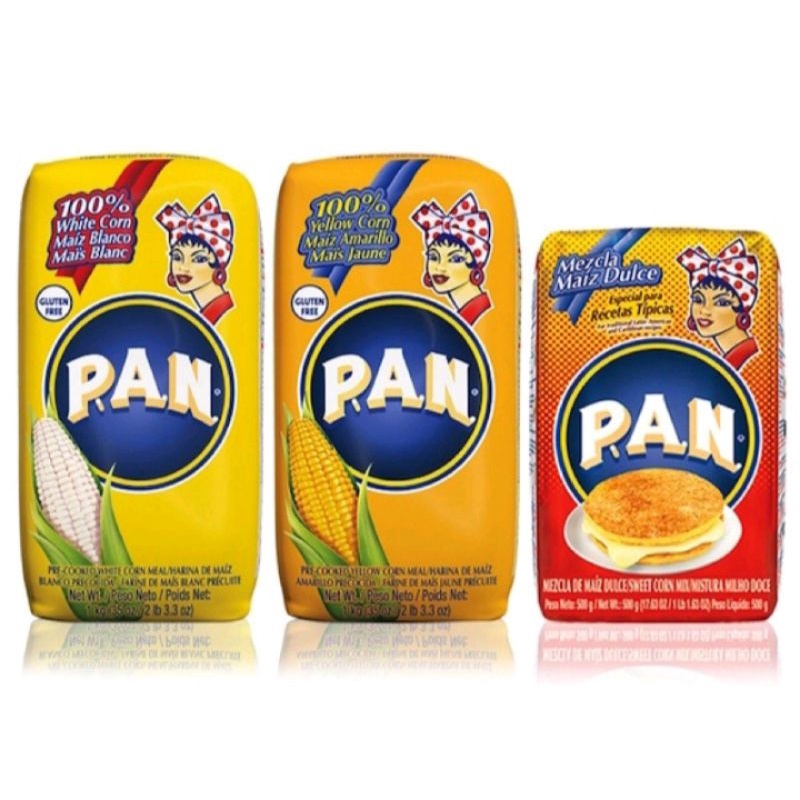 EXPIRY:2/1/26 PAN Precooked Corn Flour 500g/1kg | Shopee Malaysia