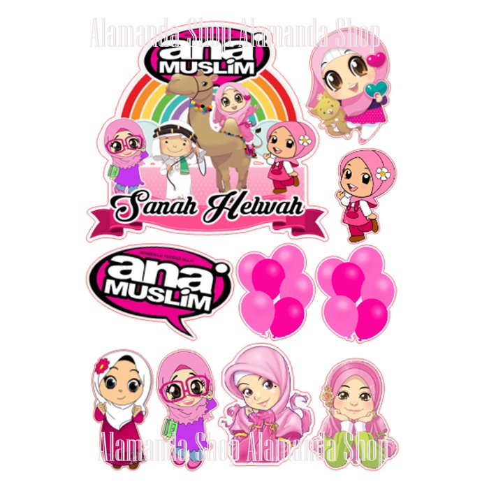 ANA MUSLIM TOPPE CAKE 01 | Shopee Malaysia