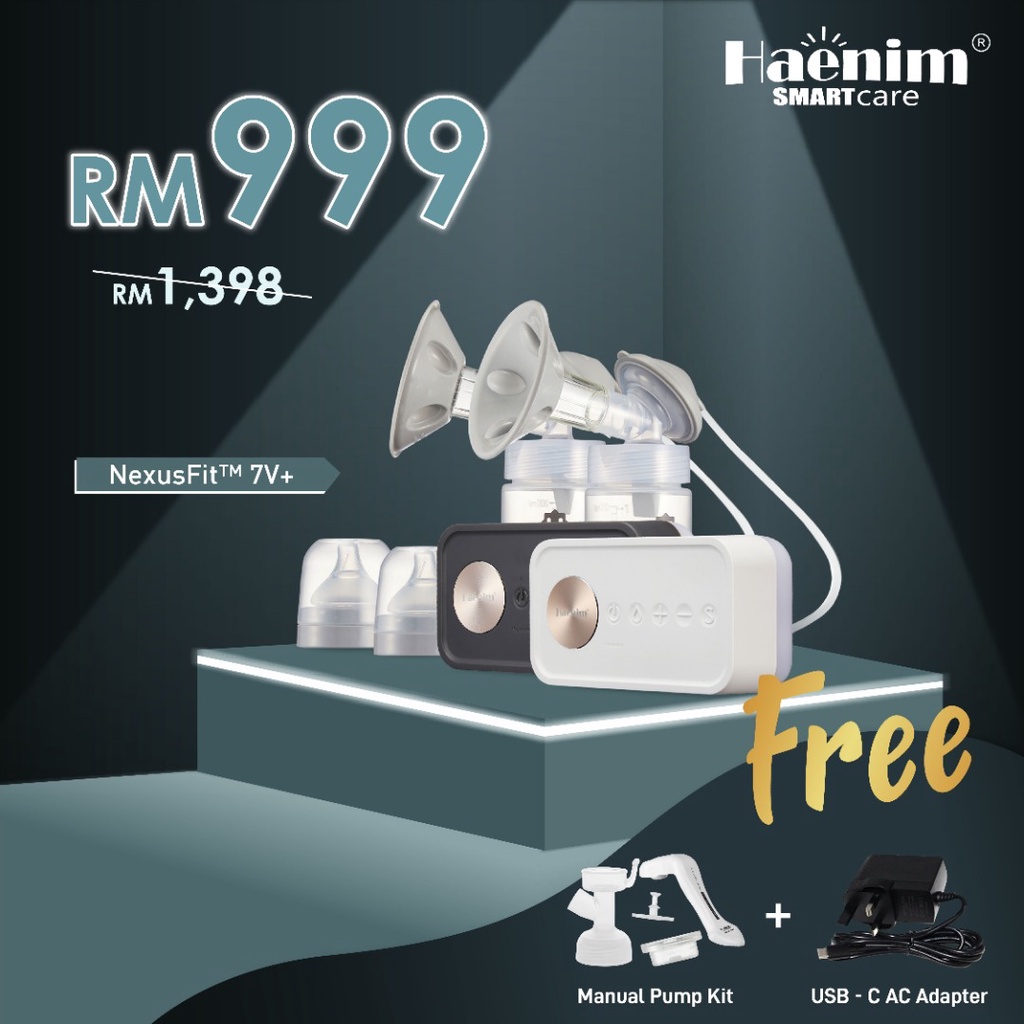 HAENIM 7V+ BREAST PUMP | Shopee Malaysia