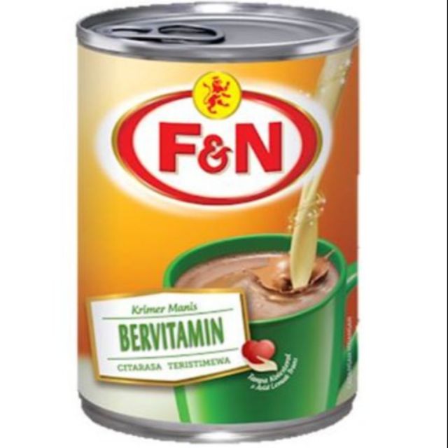 Susu Pekat (Condensed Milk) F&N Krimer Manis Bervitamin/Kalsium Tinggi ...