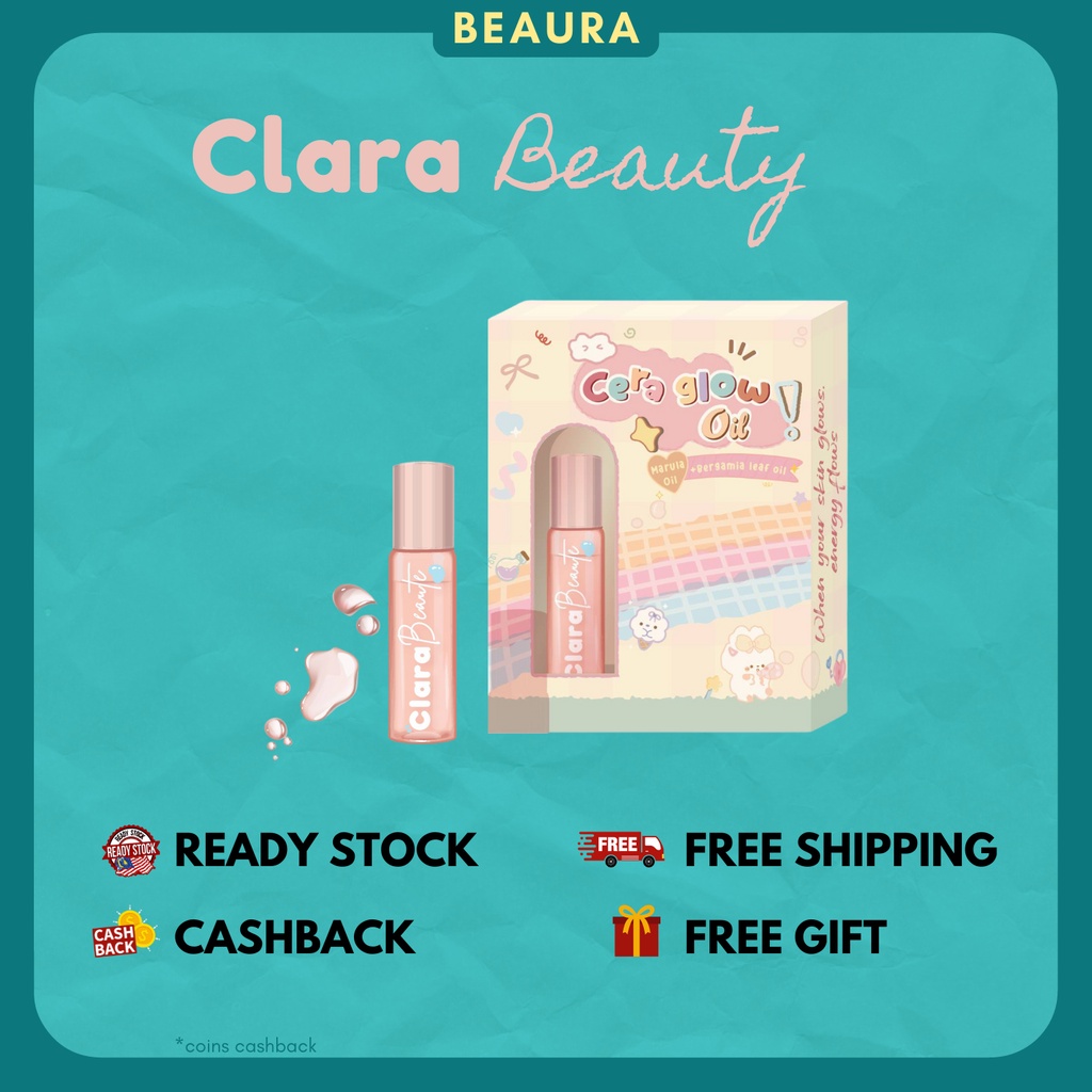 CERA GLOW OIL CLARA BEAUTE | Shopee Malaysia