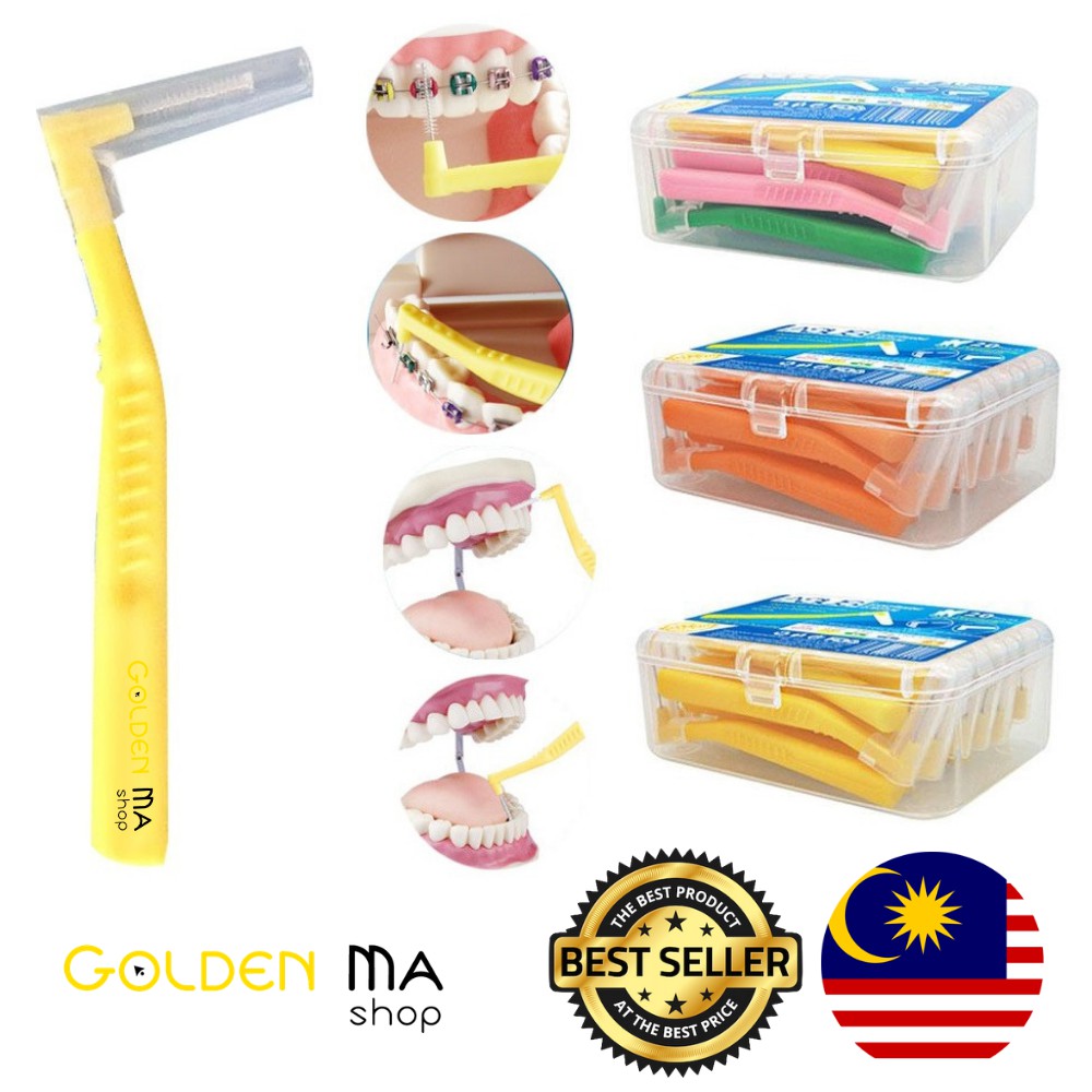 I | L Shape Brushes Oral Care Teeth Angle Interdental Brushes Between ...
