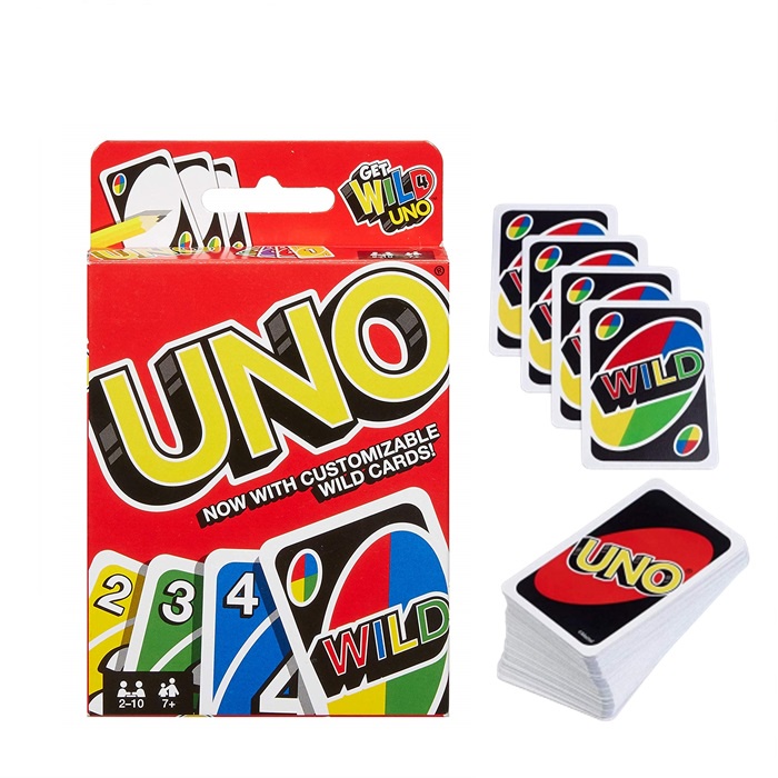 UNO Card Game Cards With Customizable Wild Card | Shopee Malaysia