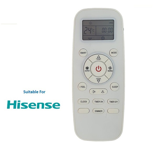 Hisense Inverter Air Conditioner Remote Control. (DG11L1-01) | Shopee ...