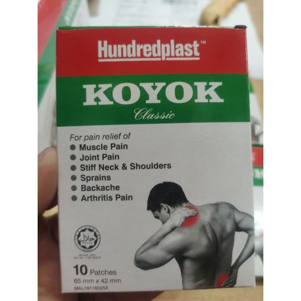 Koyok Plaster 10 patches (exp : 04/2025) | Shopee Malaysia