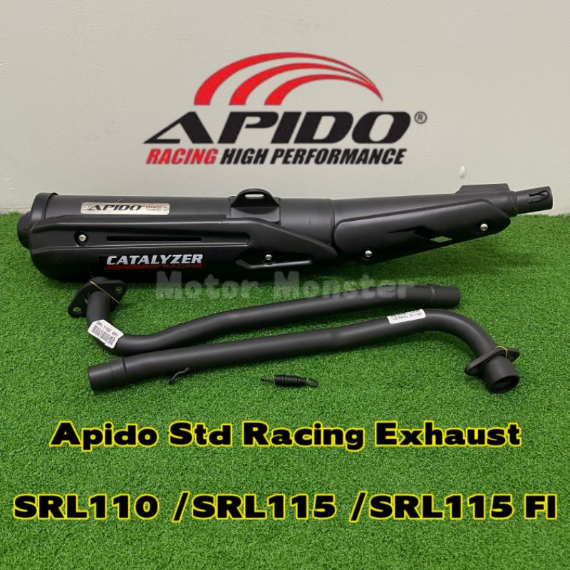 APIDO Exhaust Standard Racing - SRL110 /SRL115 /SRL115 FI | Shopee Malaysia