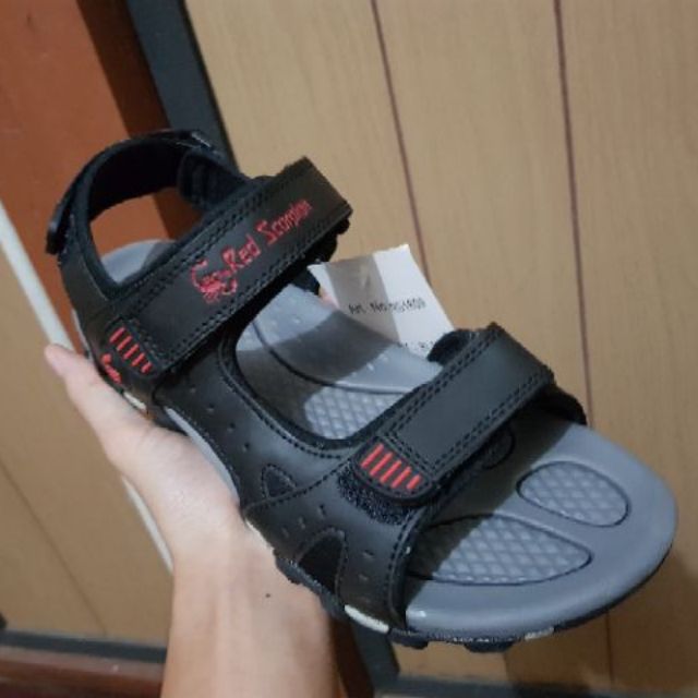 🔥🔥RED SCORPION Outdoor Sandals RS1609 Black Edition🔥🔥 | Shopee Malaysia