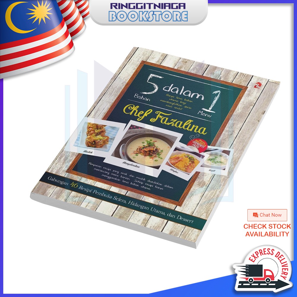 5 Bahan dalam 1 Menu - Gabungan 46 Resipi Pembuka Selera, Hidangan ...