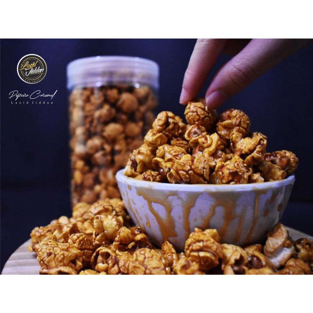POPCORN CAREMEL LAZID JIDDAN PREMIUM( MUSHROOM POPCORN) 250g | Shopee ...