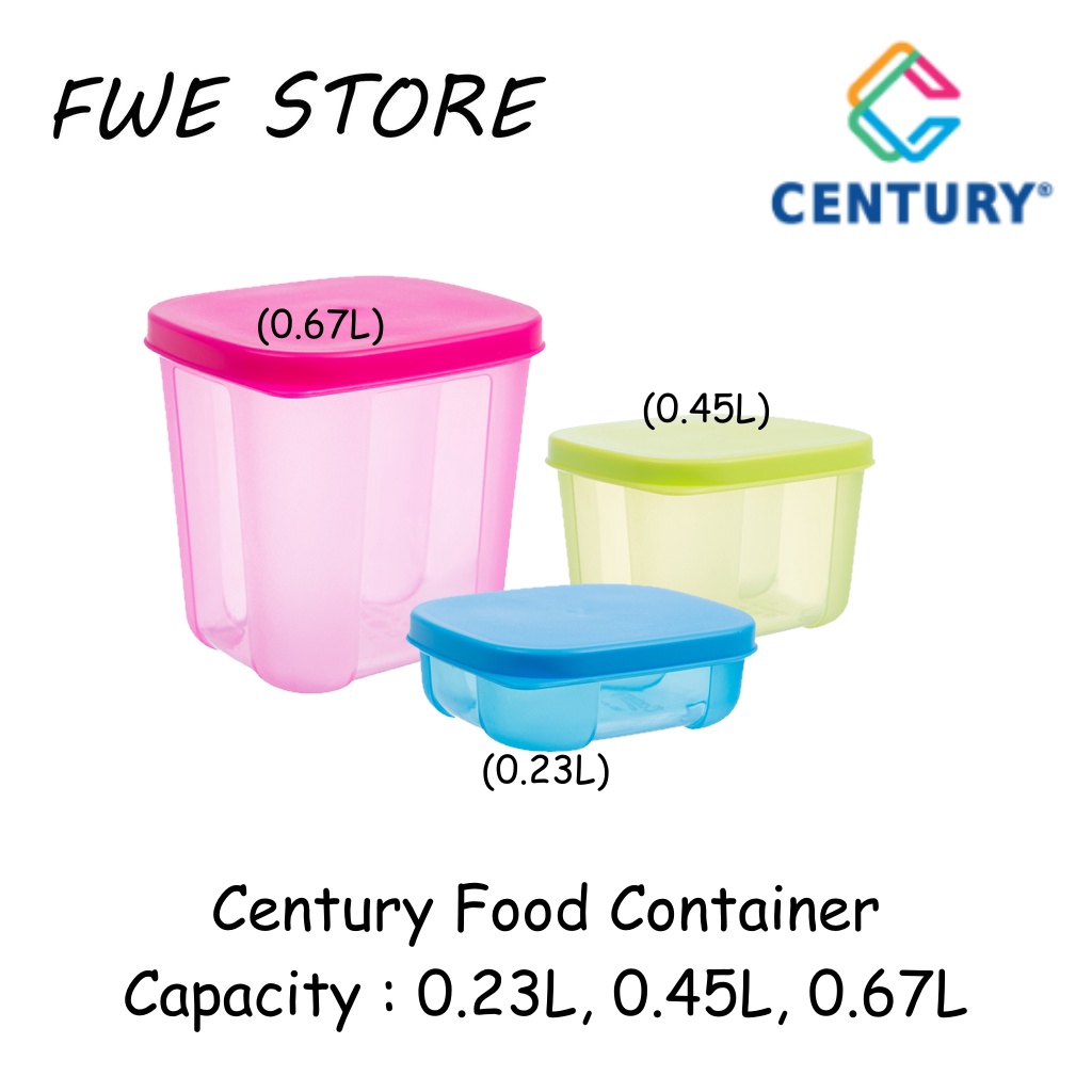 Century Food Container / Food Storage/ Bekas Simpan Makanan / Kontena ...