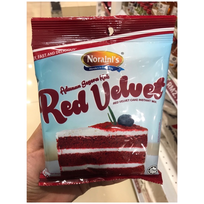 Noraini’s Instant Mix Red Velvet Cake | Adunan Segera Kek Red Velvet ...