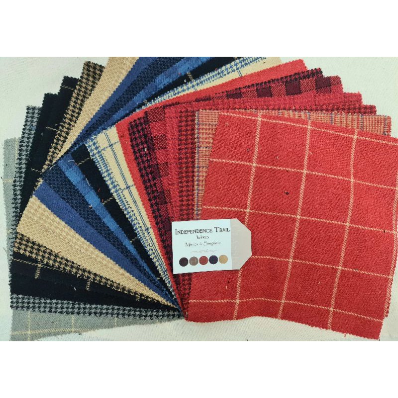 Moda Fabric Layer Cake (100% Wool) | Shopee Malaysia
