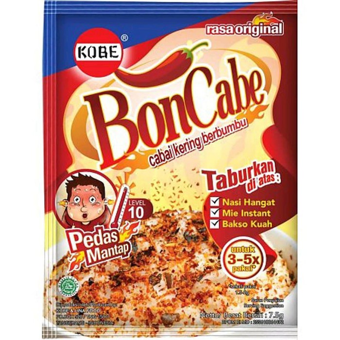 Boncabe 1 Sachet/Small Sachet Unit/Bon Chili | Shopee Malaysia