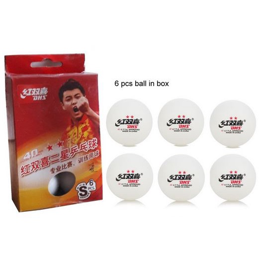 DHS Table Tennis Ball 2 star 40mm | Shopee Malaysia
