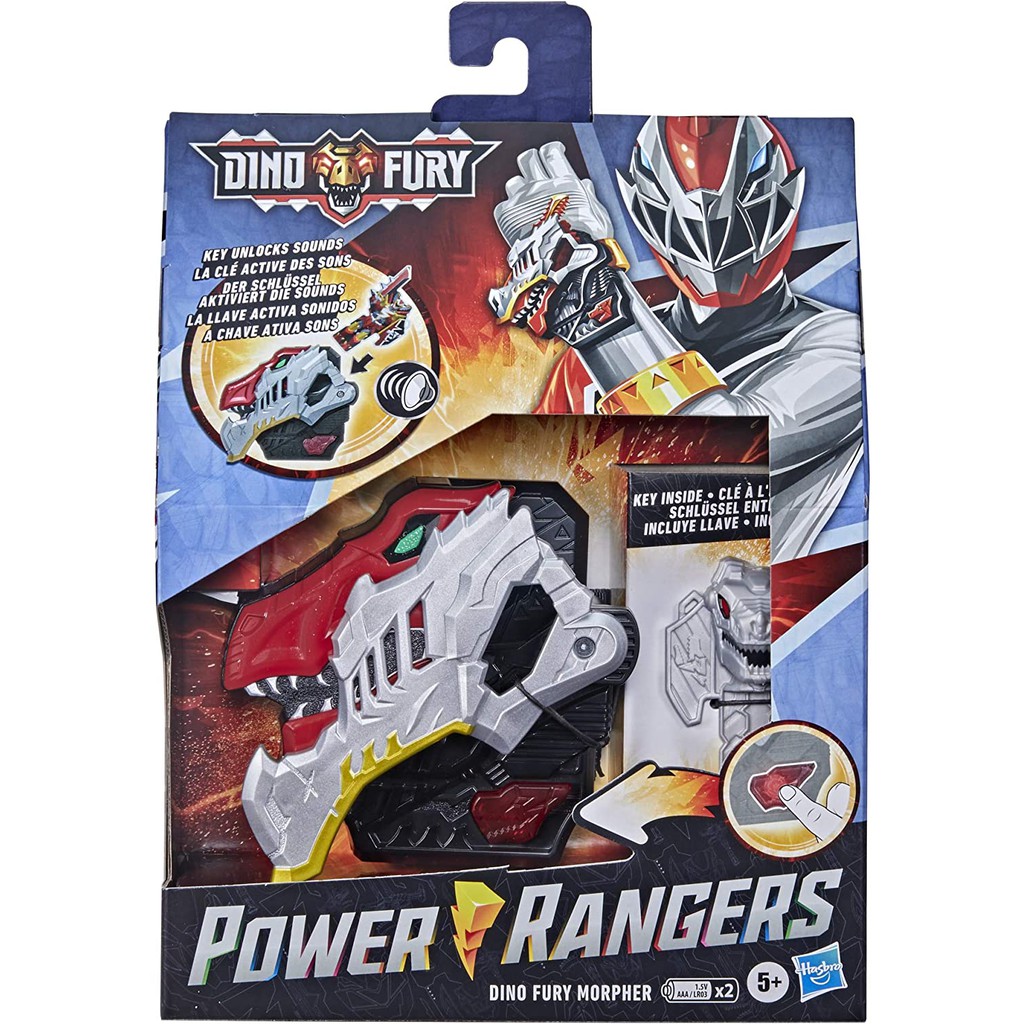 Hasbro Power Rangers Dino Fury Morpher & Dino Fury Key Kishiryu Sentai ...