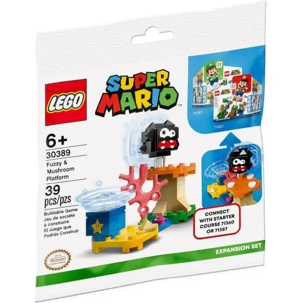 [BricksInBoots] LEGO Super Mario Fuzzy & Mushroom Platform Expansion ...