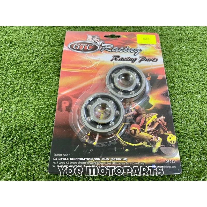 RACING CRANKSHAFTS BEARING GTC FIBER KAYU EX5 | Shopee Malaysia