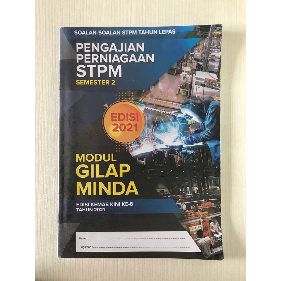 [STPM] 2021 MODUL GILAP MINDA PENGAJIAN PERNIAGAAN EDISI KEMAS KINI ...