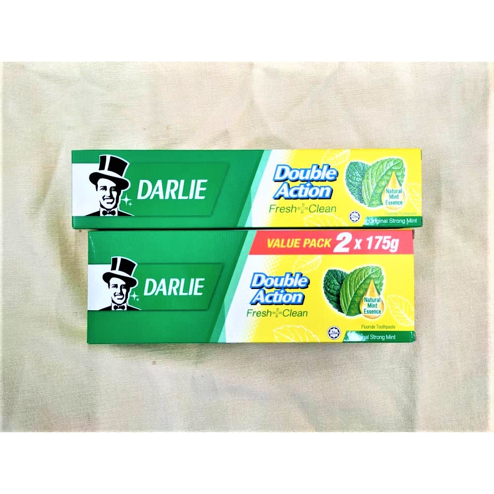 Darlie ToothPaste Double Action 2x175G / 225G | Shopee Malaysia