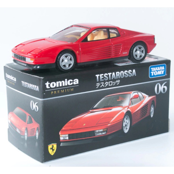 Takara Tomy - Tomica Premium Model 06 Testarossa Diecast | Shopee Malaysia