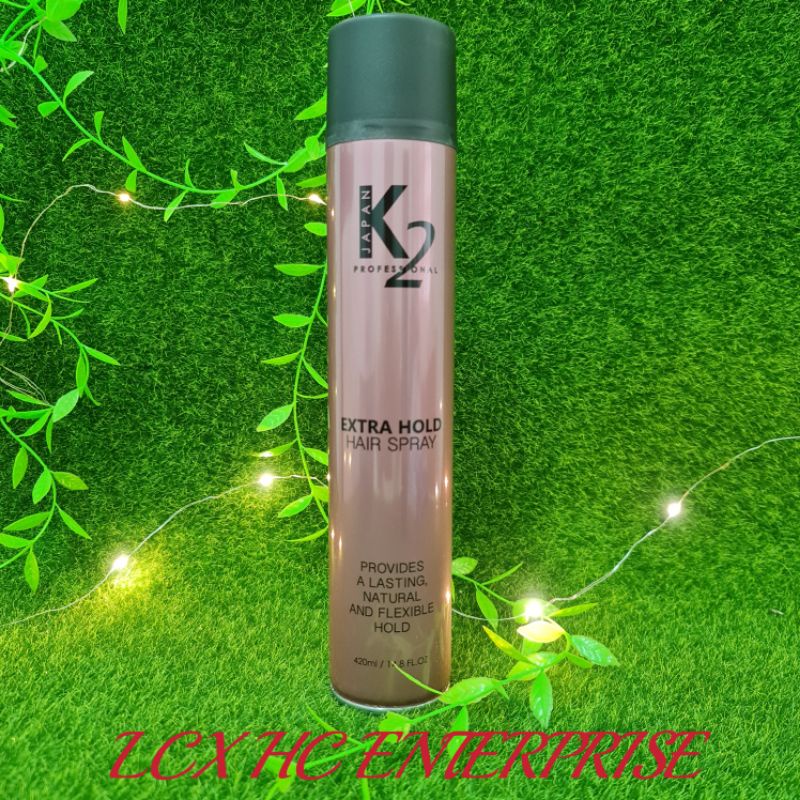 K2 Hair Spray Extra Hold 420ml | Shopee Malaysia