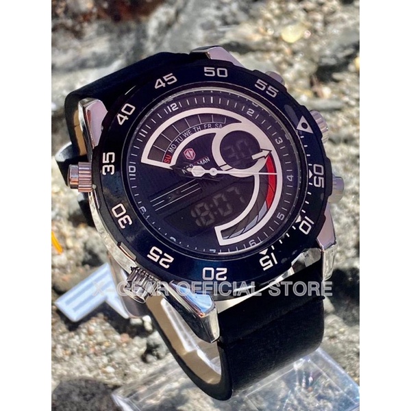 KADEMAN KDM6182 | MEN WATCH | DUAL TIME | Shopee Malaysia
