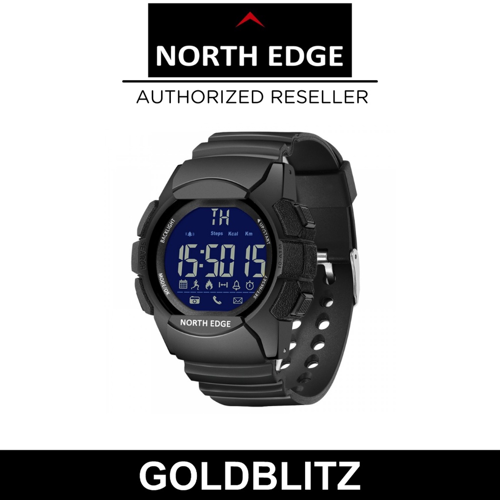 North Edge AK Watch - Sport Watch Male Army Led Digital Wrist ...