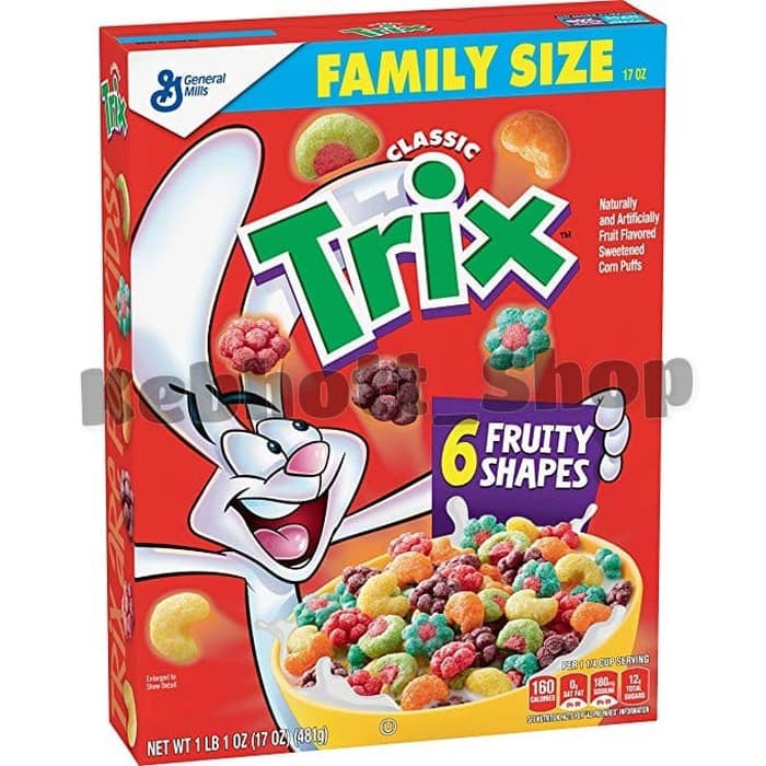 Latest Products - Cereal General Mills Trix Classic 6 Fruity Shapes ...