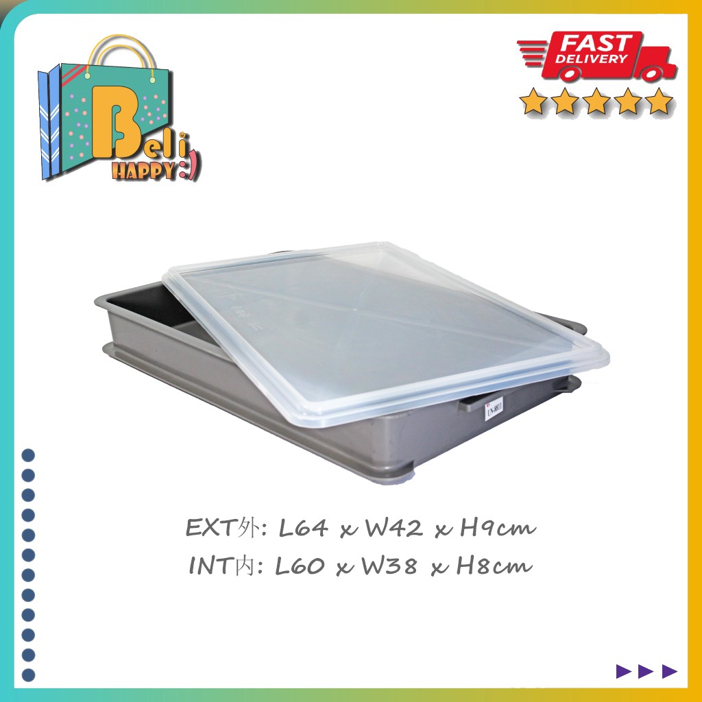 [NO Cover include] Multipurpose Plastic Stackable Container Spare Parts ...