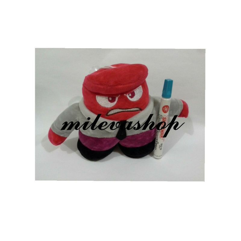 Inside Out 18cm Imported Doll (Anger) | Shopee Malaysia
