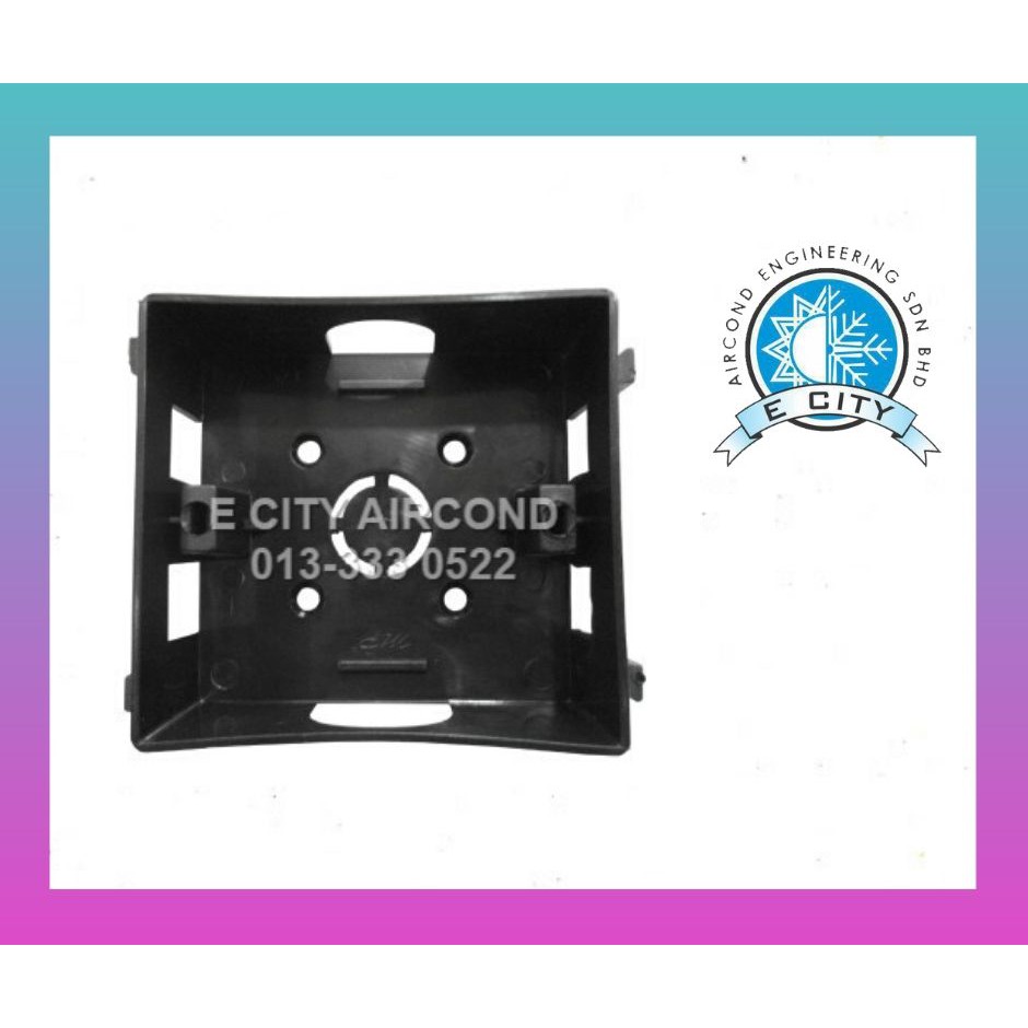 Ready Stock PVC Electrical Conceal Box 3"x 3" (BLACK) | Shopee Malaysia