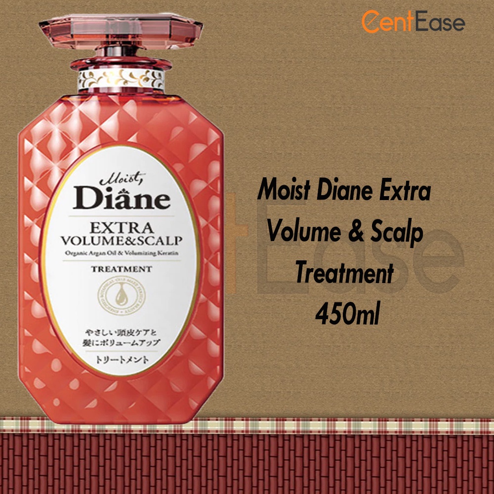 Moist Diane Extra Volume & Scalp Hair Treatment 450ml (Exp: May 2026) | Shopee Malaysia