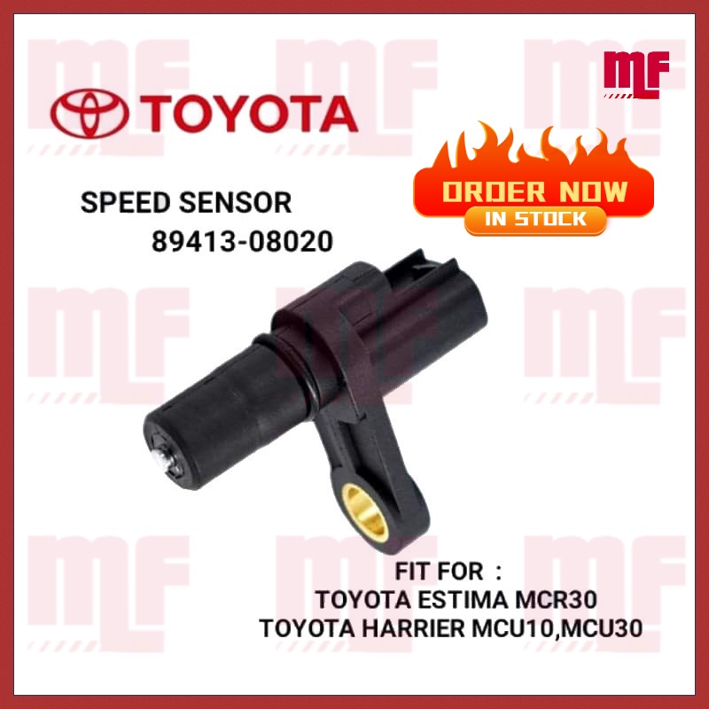 TOYOTA ESTIMA MCR30 HARRIER MCU10 MCU30 INPUT OUTPUT TRANSMISSION SPEED SENSOR 89413-08020 ...