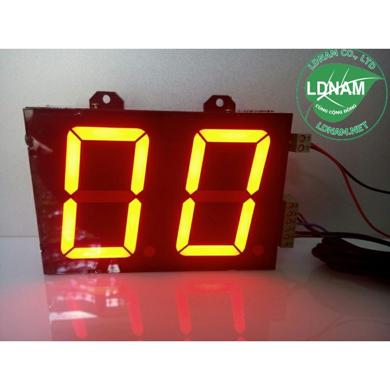 Ldnam large 7-segment 2-digit LED counter | Shopee Malaysia
