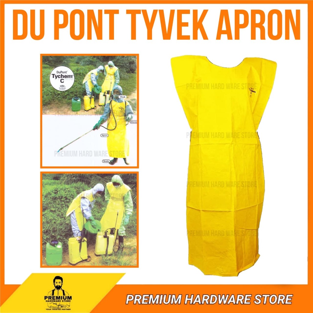 DU PONT TYVEK APRON ( CHEMICAL ) | Shopee Malaysia