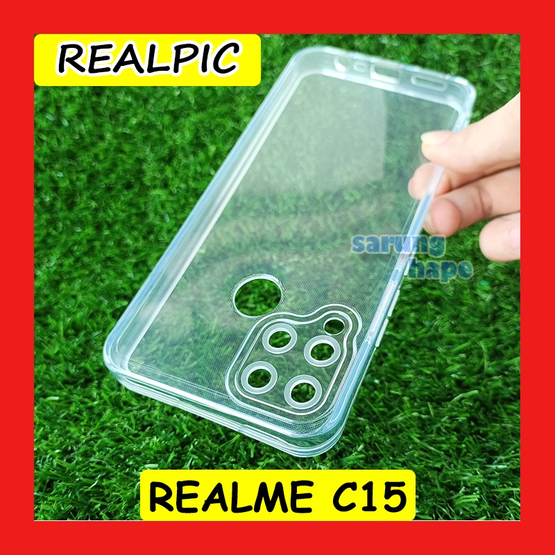 Realme C15 - Airbag Space Clear TPU Softcase Casing Cover | Shopee Malaysia