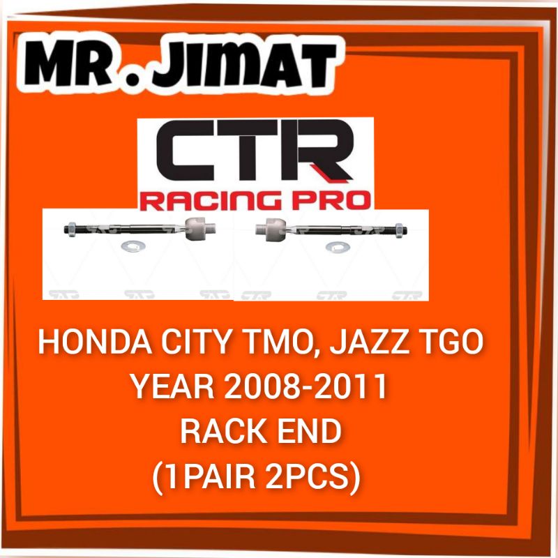 🔥(1PAIR 2PCS) HONDA CITY TMO, JAZZ TGO YEAR 2008-2011 RACK END 💯OEM ...