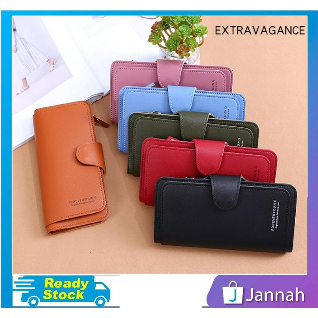 Jannah Dompet Syiling Pemegang Kad Wanita (Forever Long Purse Women ...