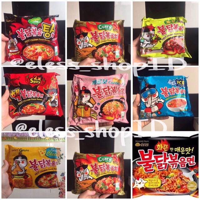 Samyang Chicken / Cheese / Stew / Mala / Topokki / Carbo | Shopee Malaysia