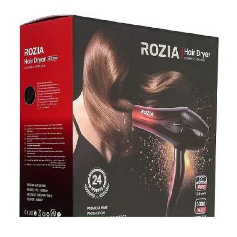 ROZIA HC8180 HAIR DRYER 3000W POWERFUL FEATURES | Shopee Malaysia