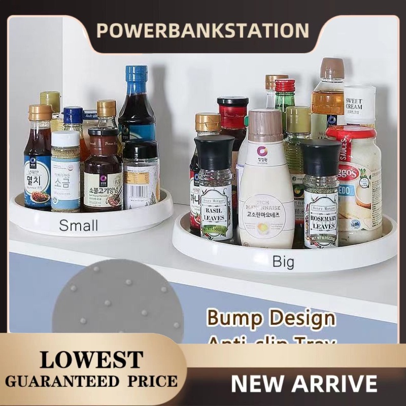 PSB_ PSB_Kitchen Turntable Rotating storage tray Space Saving ...