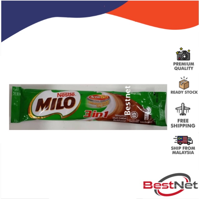 [PROMO] A Stick of Milo 3 in 1 Original Packaging by Nestle | Shopee ...