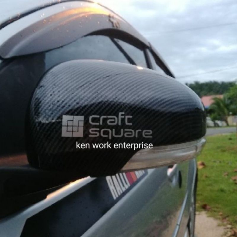 Sticker craft square side mirror | Shopee Malaysia