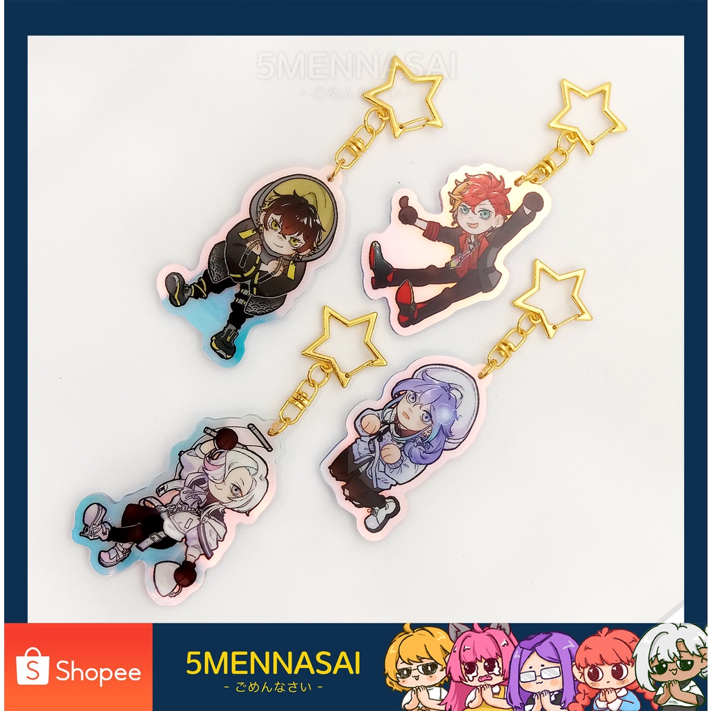 Vtuber UPROAR!! Acrylic Keychains [HOLOSTARS JP] | Shopee Malaysia