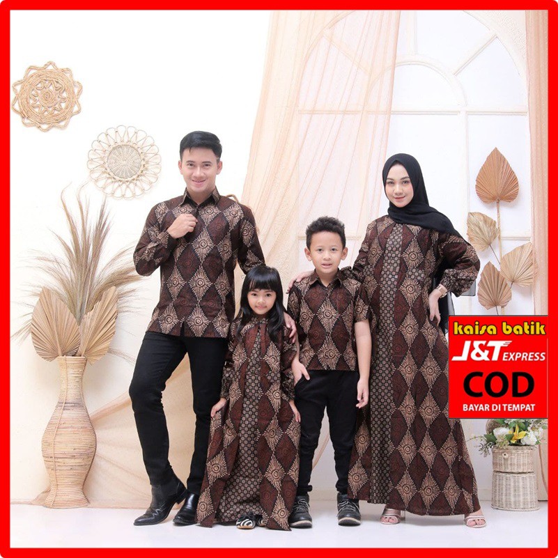 Family BATIK COTTON CLOTHES FAMILY COUPLE BATIK CLOTHES FAMILY UNIFORMS ...