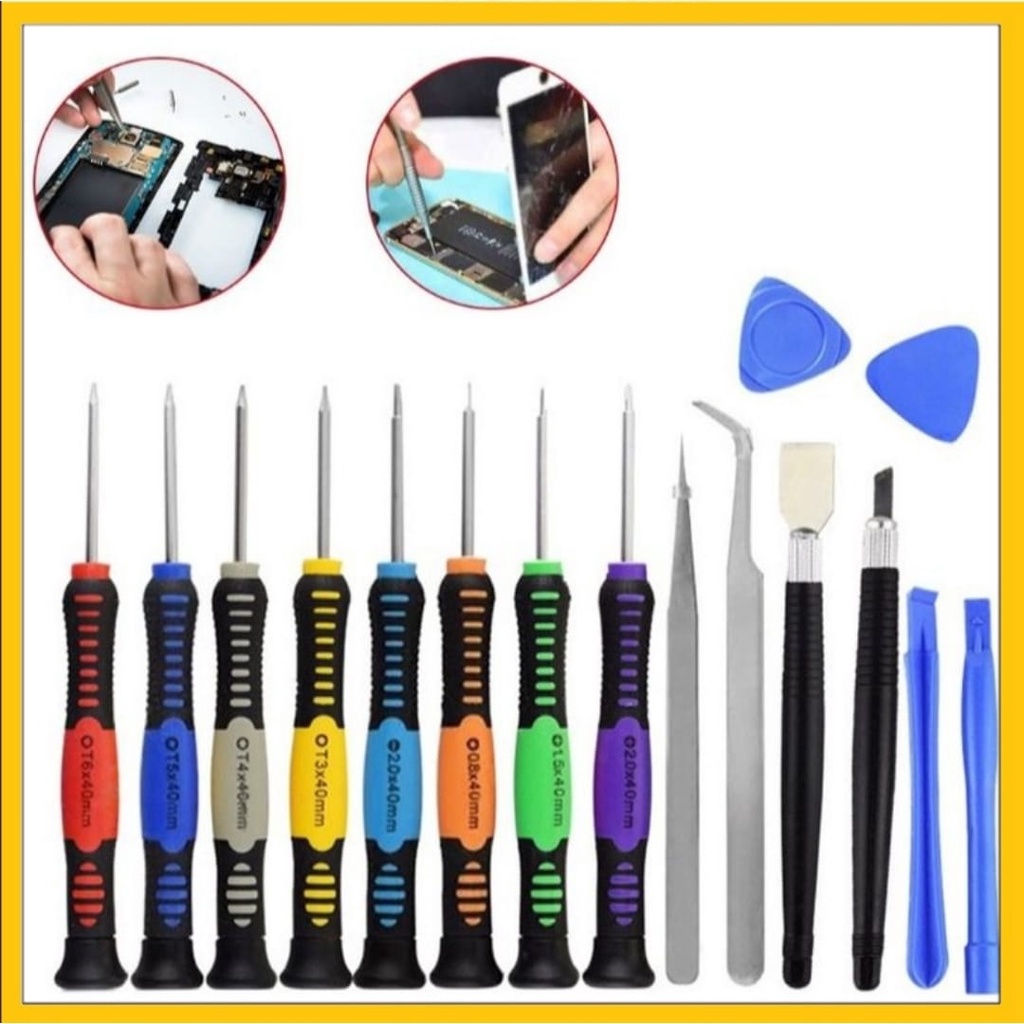 For All Phone!! Multi Tools Kit Mobile Phone Repairing LCD Repair Tools ...