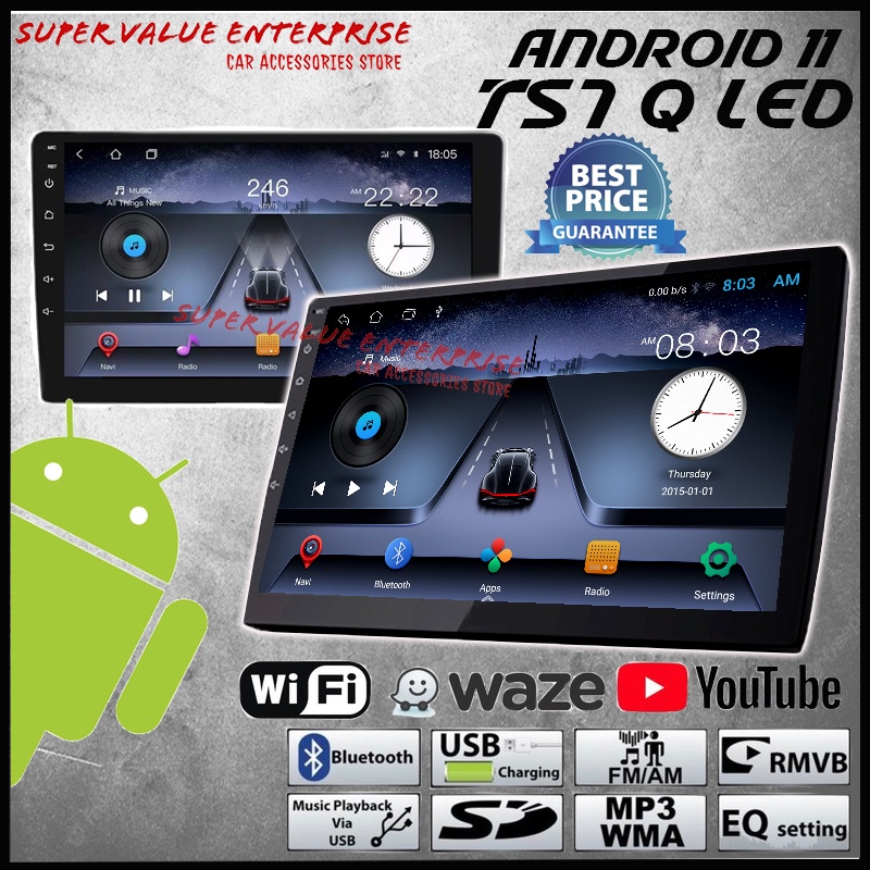 TS7 Android Car Player Android 11 AHD Android Player 1+16GB Android ...