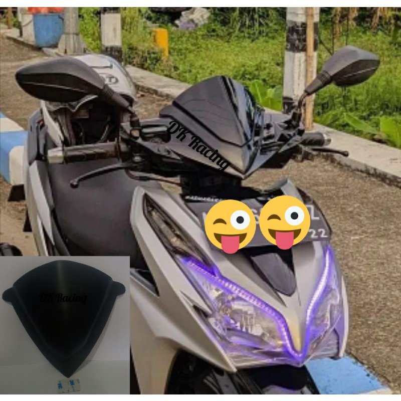 Visor Vario Techno 125 PGM FI Model V5 Windshield Vario Techno 125 PGM ...