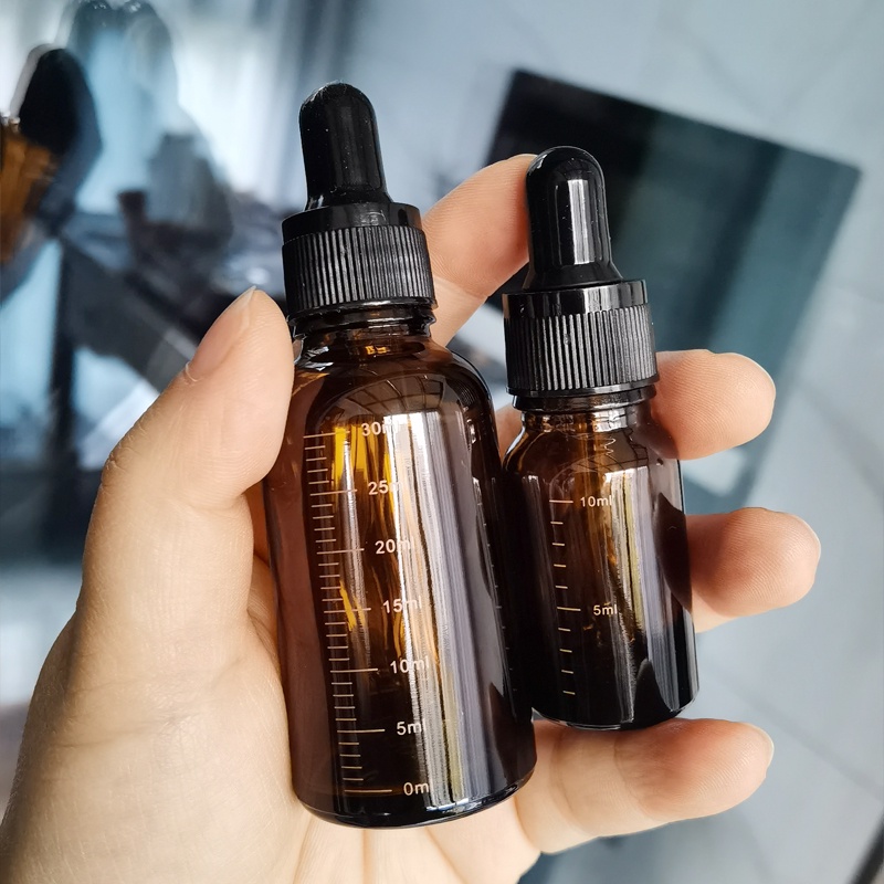 5ml-50ml Brown Lightproof Glass Dropper Bottle Essential Oil Bottle ...