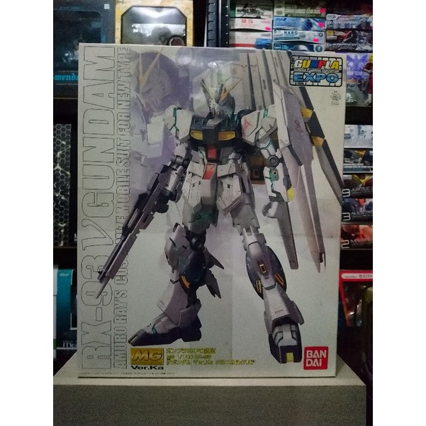 Master Grade MG RX-93 V Gundam Nu Ver Ka Mechanical Clear | Shopee Malaysia